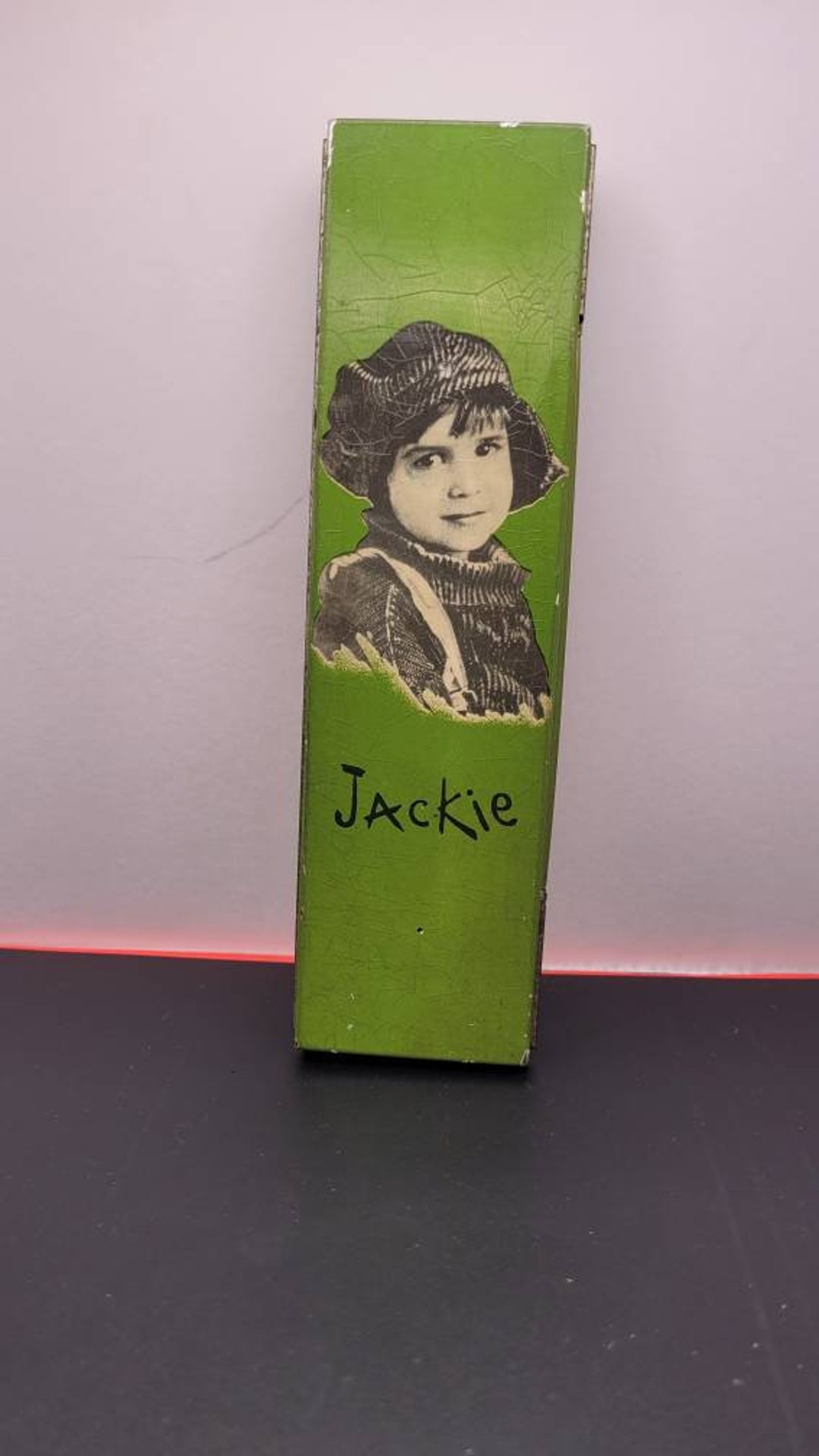 1920's, Jackie Coogan, Green Metal Pencil Case. - Etsy
