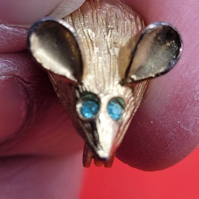 Vintage Mouse Pin - Etsy