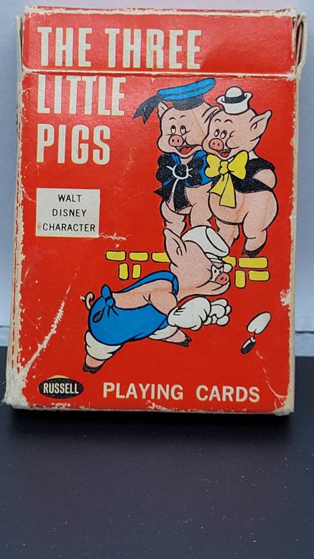 1965,walt Disney Productions,three Little Pigs, Playing Cards. Complete ...