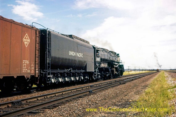Union Pacific Railroad Big Boy 4002 Near Cheyenne Wyoming - Etsy