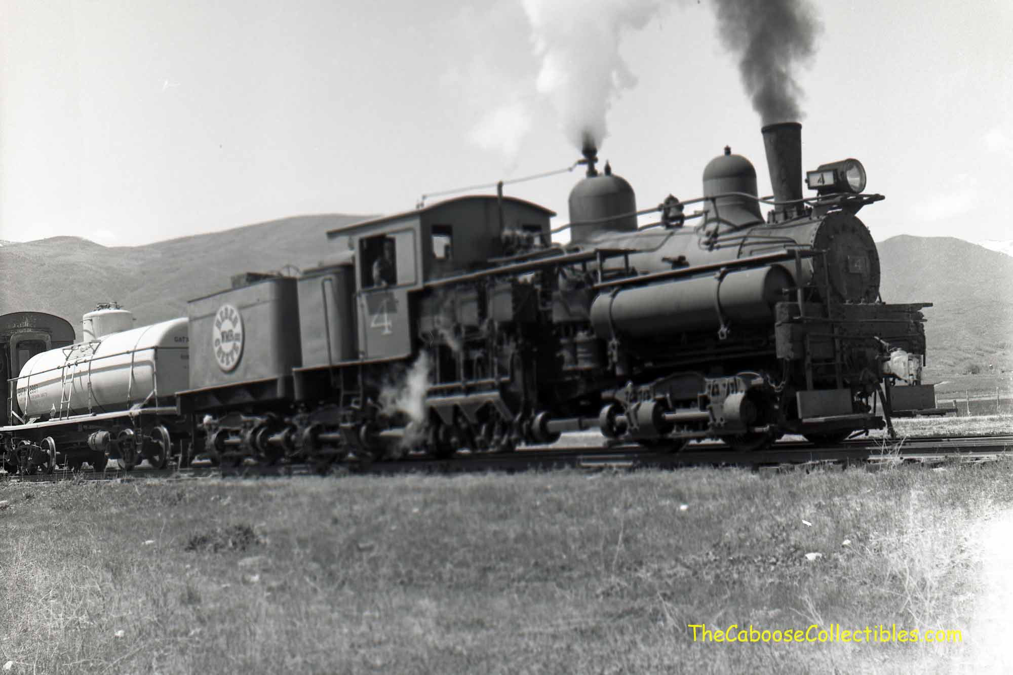 Heber Creeper Shay 4 in Charleston Utah 1974 52 Rare | Etsy