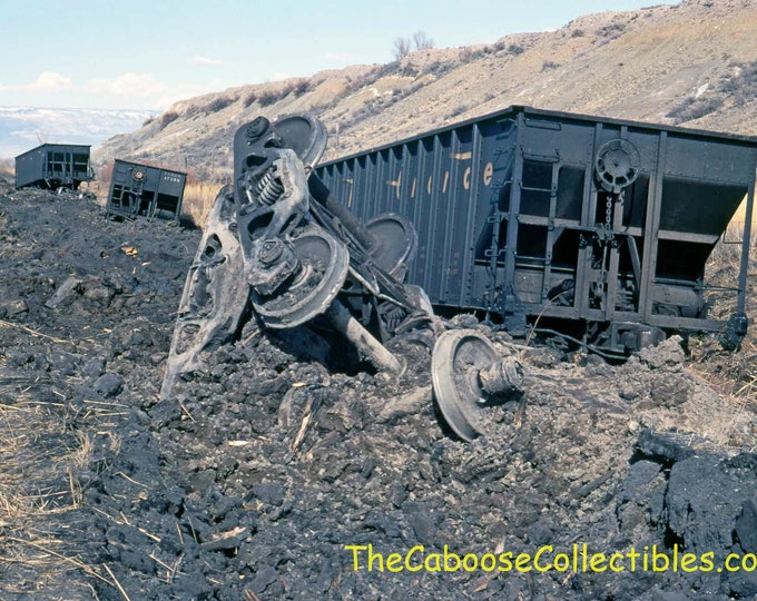 Denver & Rio Grande Railroad Runaway Wreck Near Frost Colorado 1970 ...