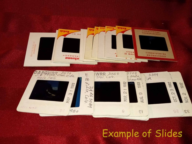 Southern Pacific Railroad Old Transcon Grade Aug 1970 Rare Vintage ...