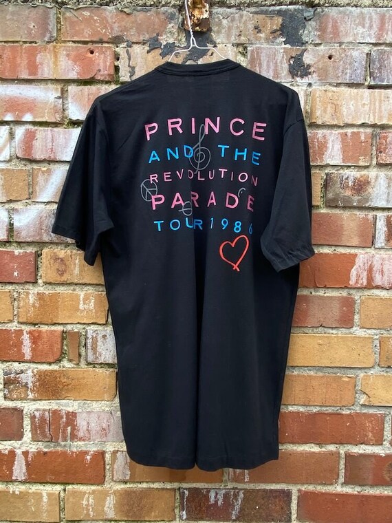 1986 Prince and the Revolution Parade Tour Vintage T-… - Gem