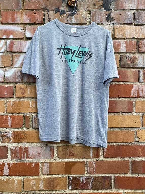 1985 Huey Lewis and the News Live in Europe Tour Vint… - Gem
