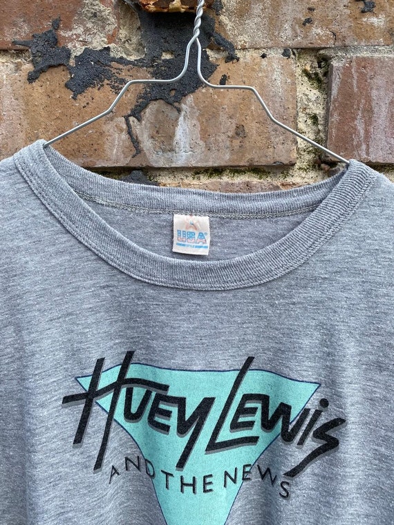 1985 Huey Lewis and the News Live in Europe Tour Vint… - Gem