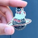 Astronaut Space Funny Cute Hard Enamel Pin for Introverts - Etsy