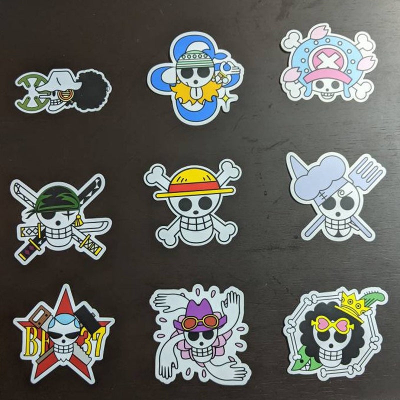 One Piece Vinyl Stickers - Etsy