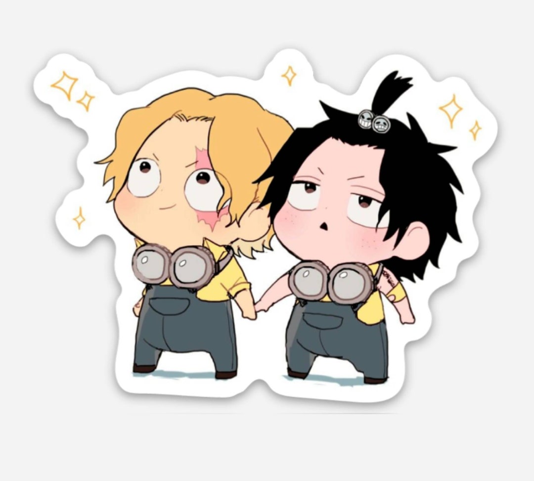 Sabo Ace Minion Sticker - Etsy