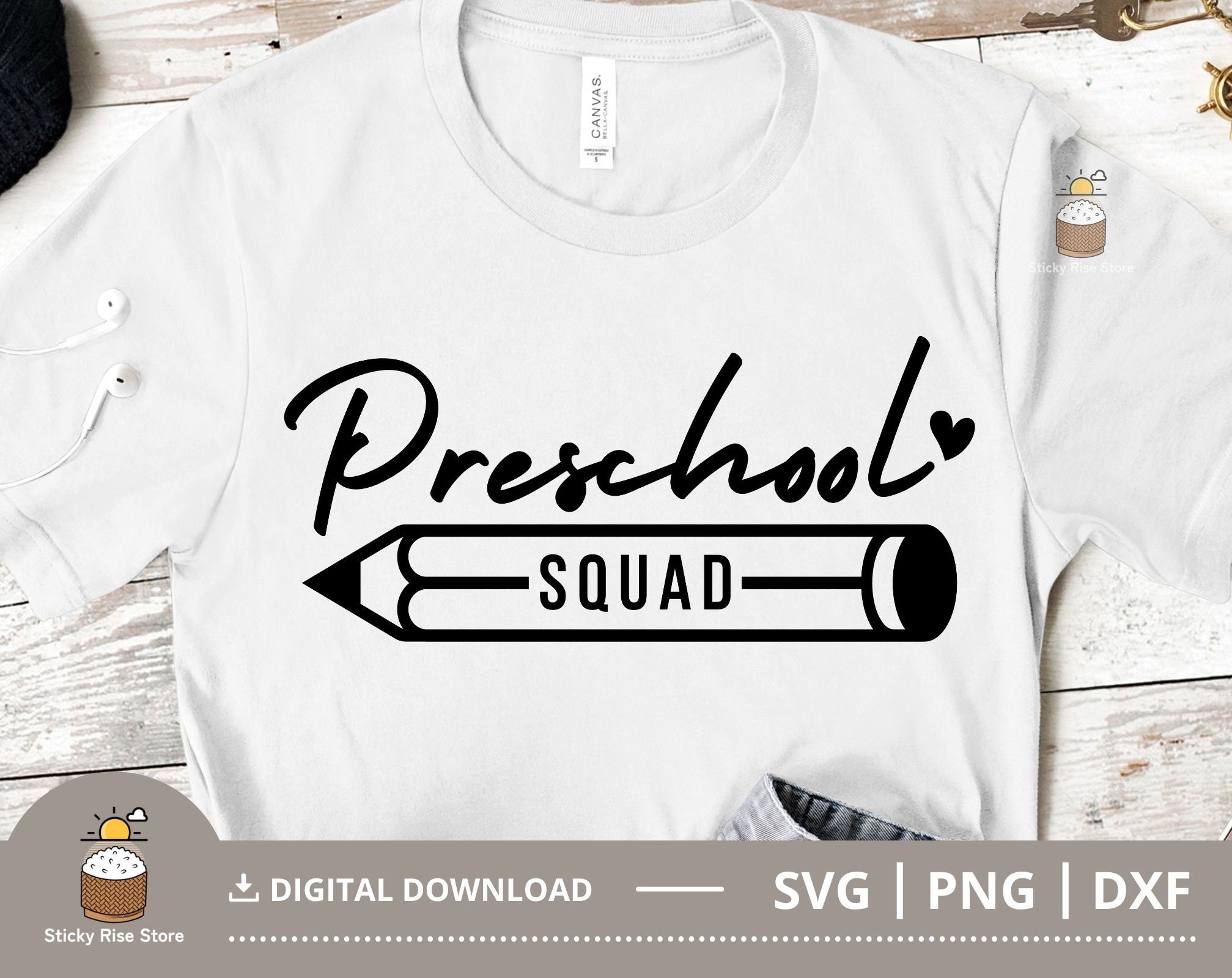 Preschool Squad SVG, Preschool Teacher Shirt Svg, Pre-k Svg, Preschool ...