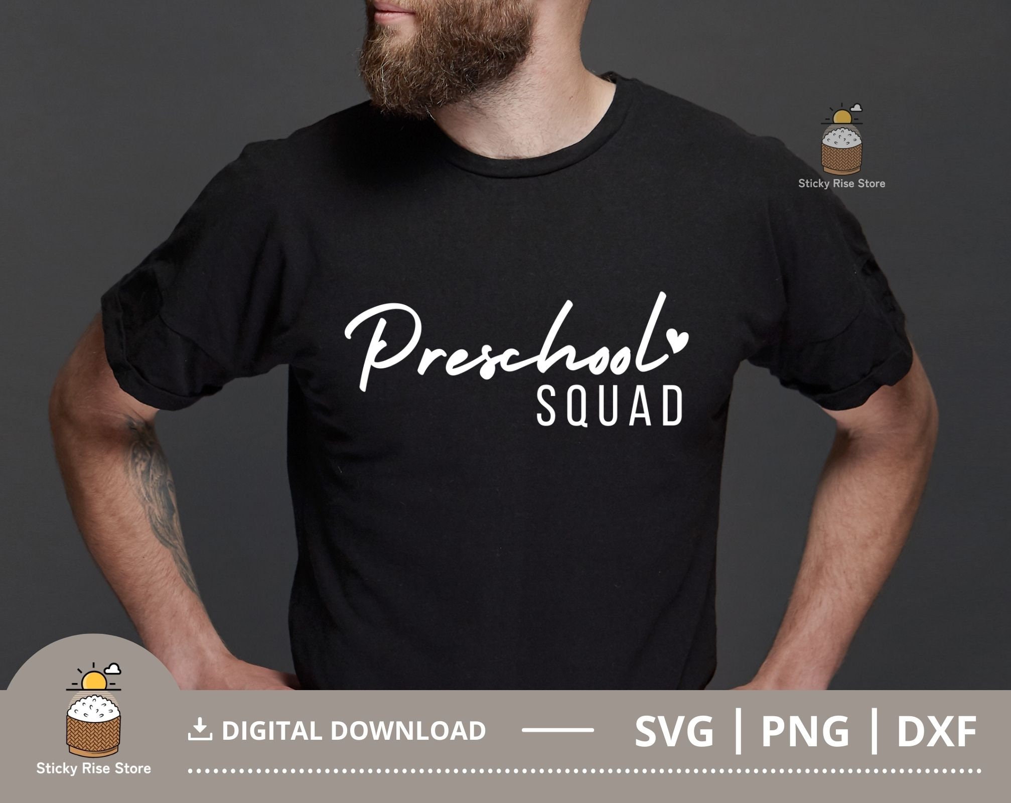 Preschool Squad SVG, Preschool Teacher Shirt Svg, Pre-k Svg, Preschool ...