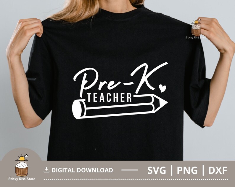 Pre-k Teacher SVG Pre K Squad Shirt Svg Pencil Design - Etsy