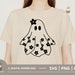 Daisy Ghost Svg Png Dxf, Cute Halloween Ghost SVG, Halloween Shirt ...