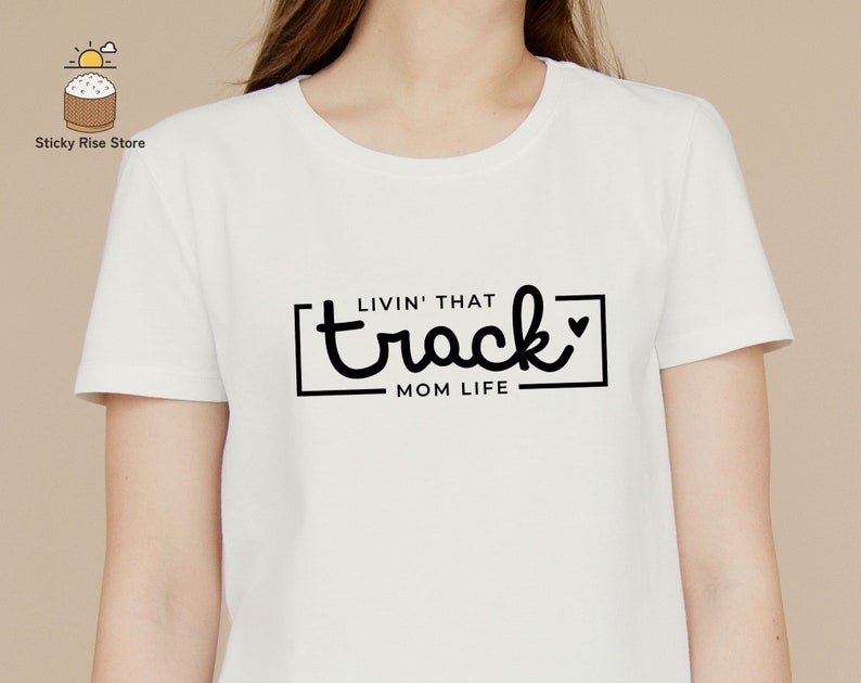 Livin That Track Mom Life Svg Png, Track Mom Svg, Track and Field Svg ...