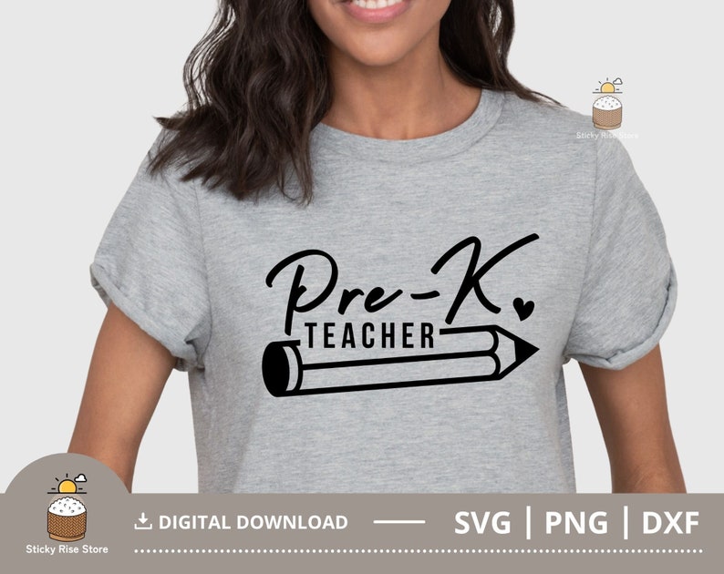 Pre-k Teacher SVG Pre K Squad Shirt Svg Pencil Design - Etsy