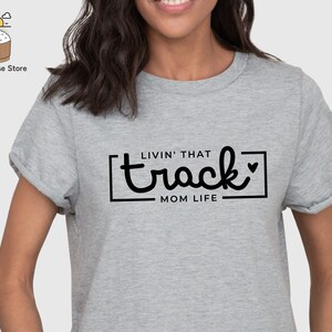 Livin That Track Mom Life Svg Png, Track Mom Svg, Track and Field Svg ...