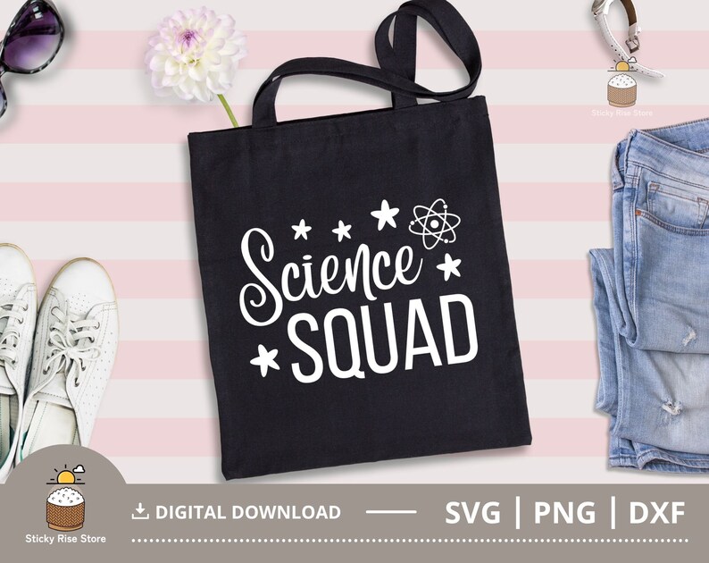 Science Squad SVG PNG Science Teacher Svg Science Teacher | Etsy