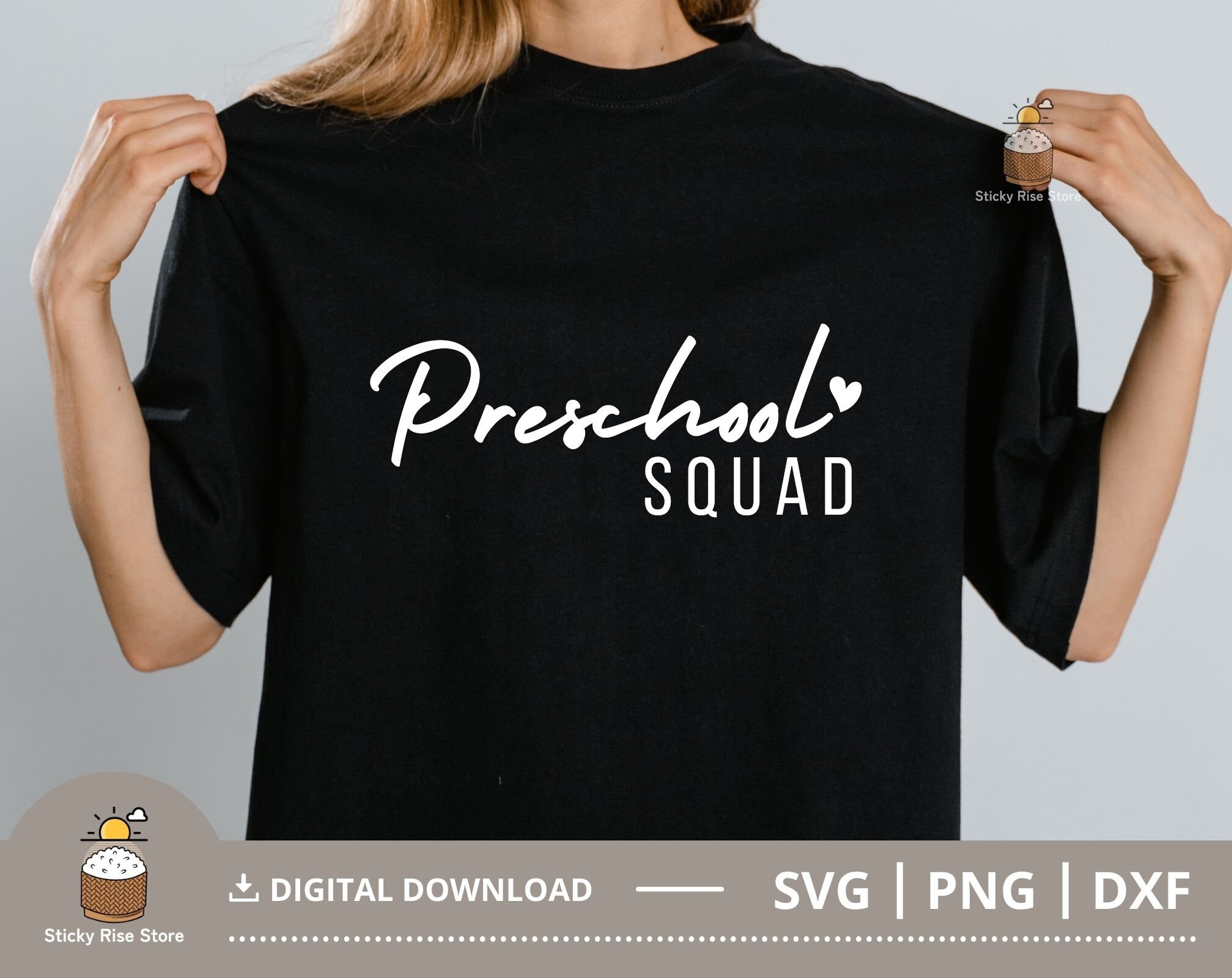 Preschool Squad SVG, Preschool Teacher Shirt Svg, Pre-k Svg, Preschool ...