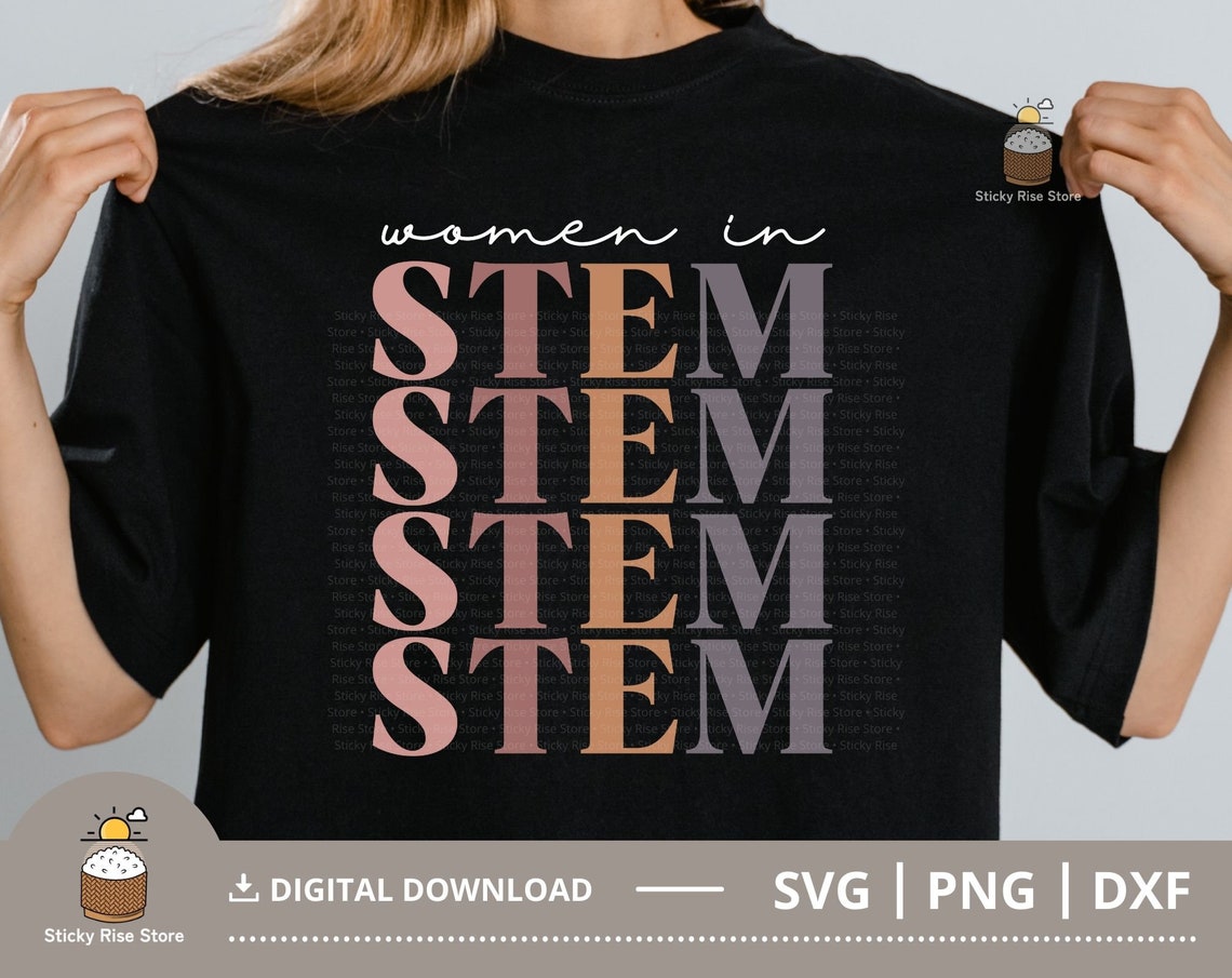 Women in Stem Svg Steminist SVG STEM Teacher Png Science - Etsy UK