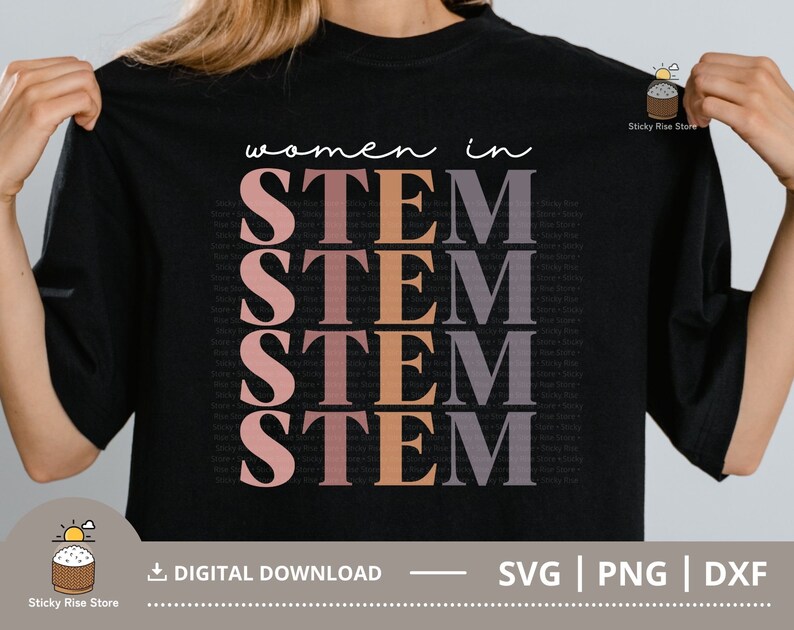 Women in Stem Svg Steminist SVG STEM Teacher Png Science - Etsy UK