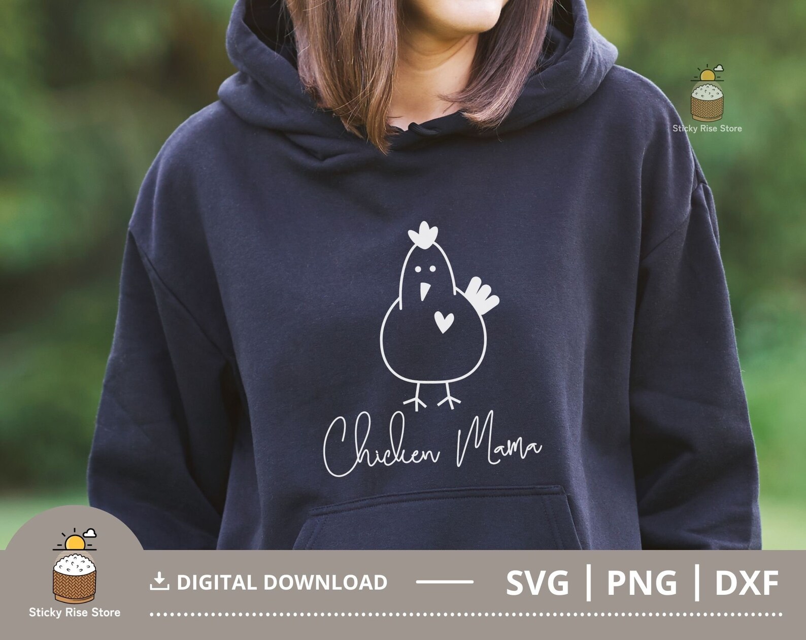 Chicken Mama Svg Crazy Chicken Lady Svg Chicken Mom Svg - Etsy