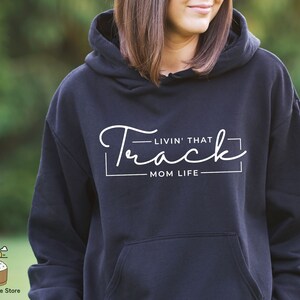 Livin That Track Mom Life Svg Png, Track Mom Svg, Track and Field Svg ...