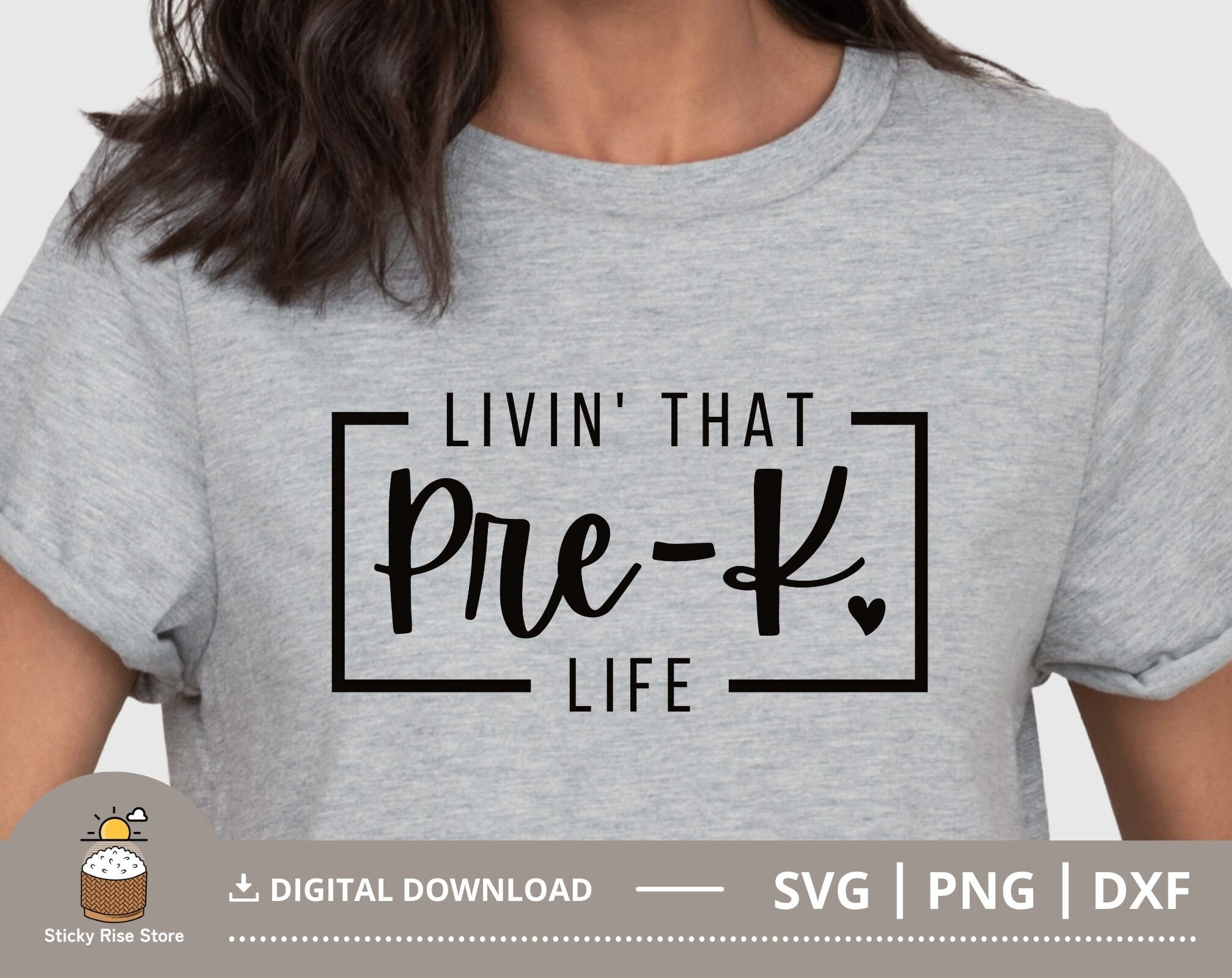Livin That Pre-k Life SVG, Pre K SVG PNG, Preschool Svg, Prek Teacher ...
