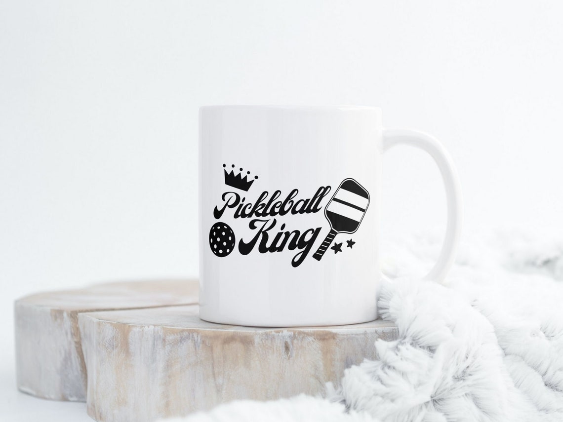Pickleball King Svg Pickleball King Png Pickleball Svg | Etsy