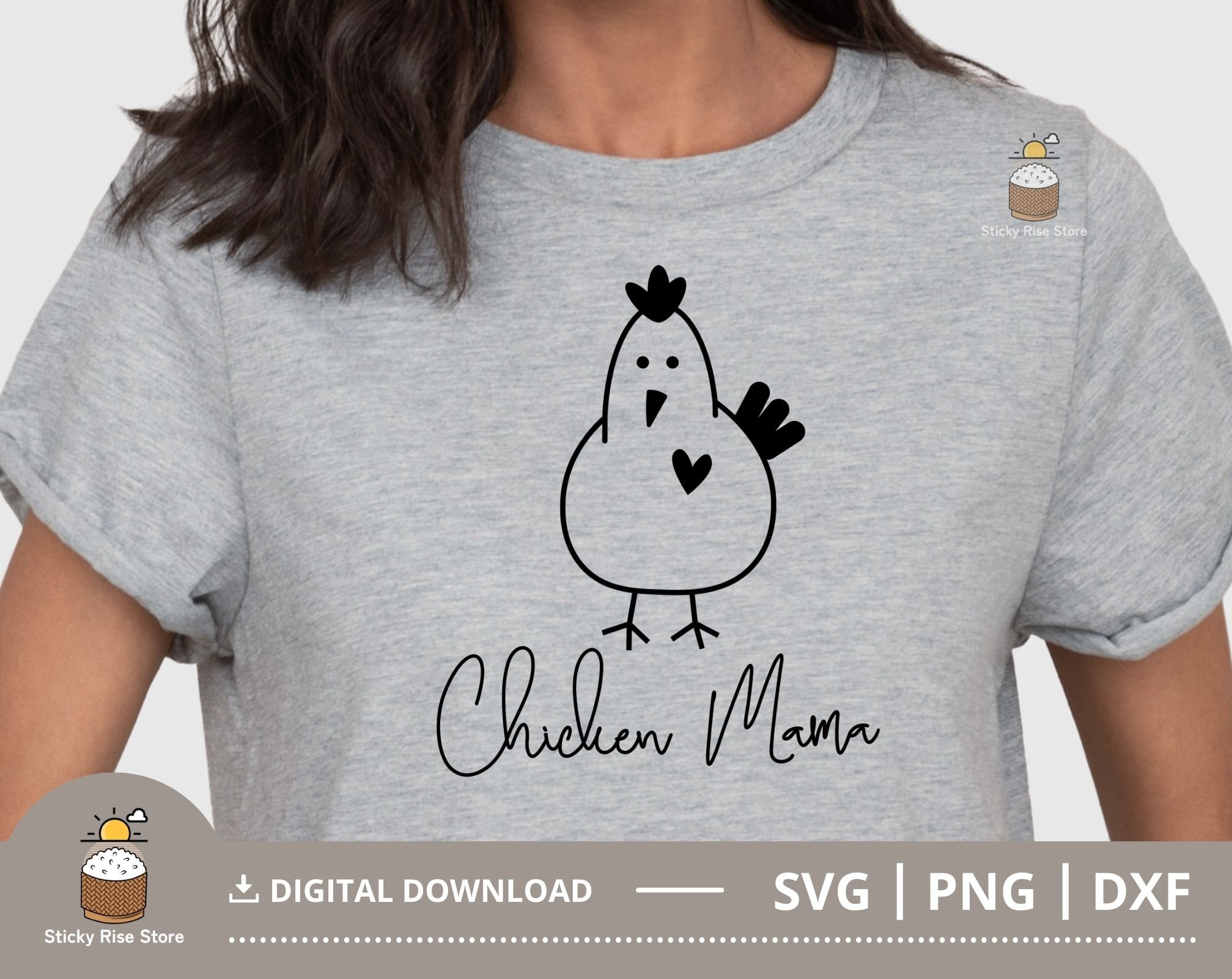 Chicken Mama Svg Crazy Chicken Lady Svg Chicken Mom Svg - Etsy