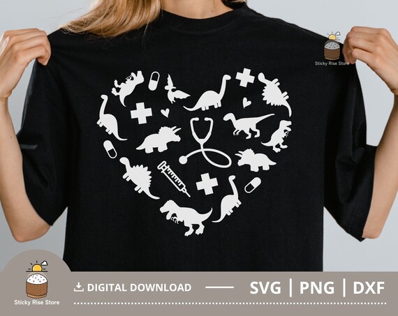 Pediatric Nurse Svg CPN Dinosaur Svg Pediatric Child Shirt - Etsy