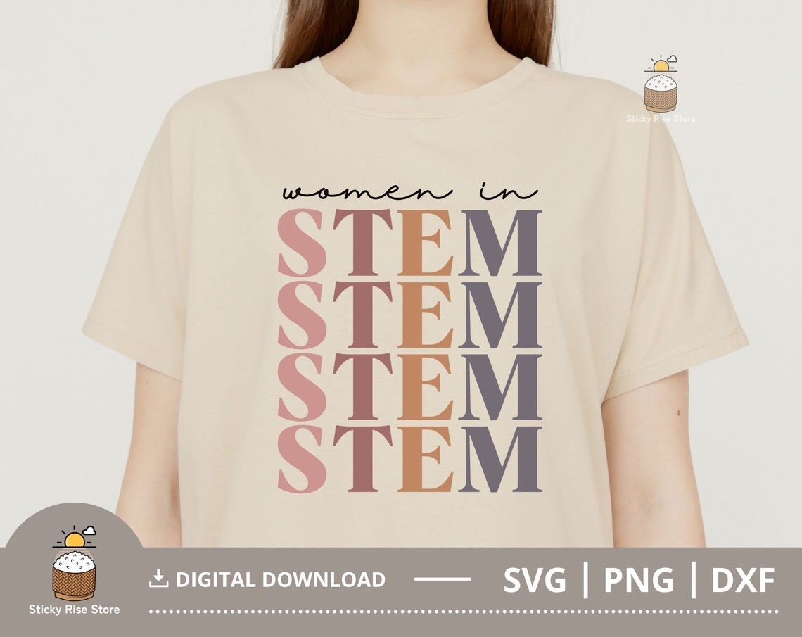Women in Stem Svg Steminist SVG STEM Teacher Png Science - Etsy UK