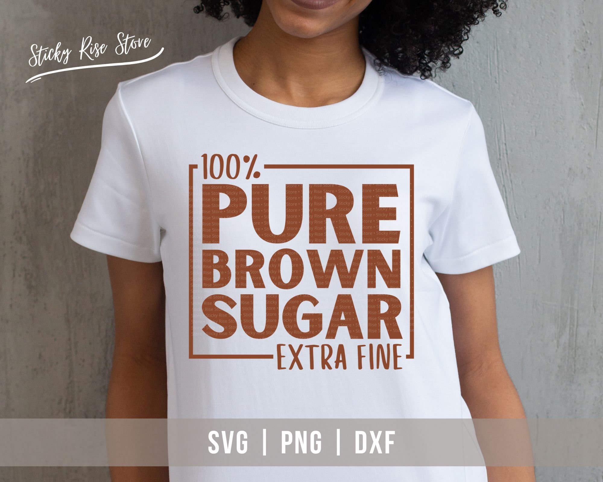 Pure Brown Sugar Extra Fine Svg, Brown Sugar Svg, Melanin Svg, African ...