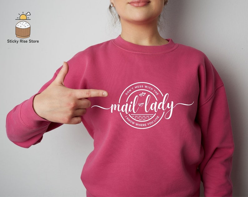 Don't Mess With the Mail Lady Svg Funny Women Mail - Etsy