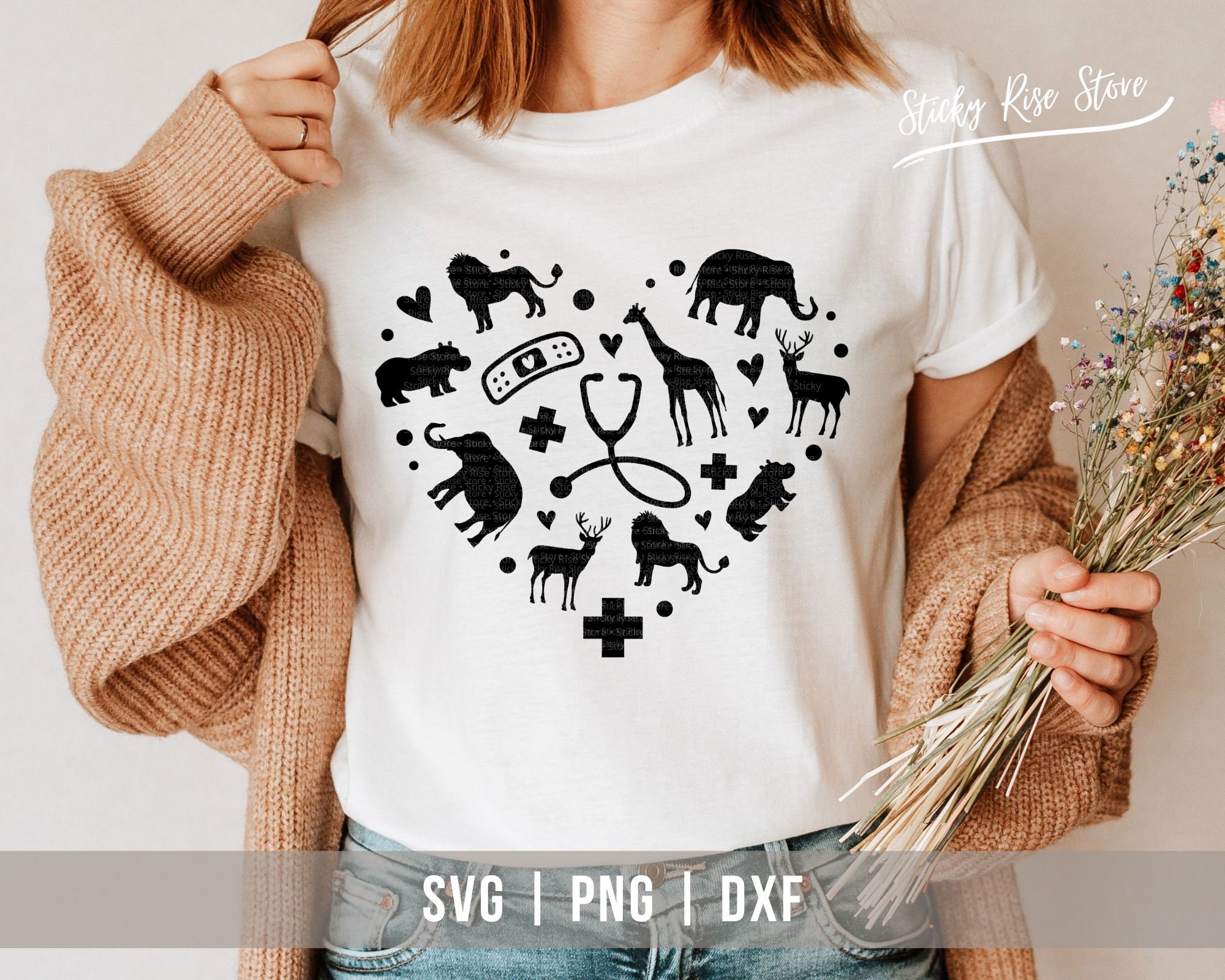 Pediatric Nurse Svg Png, Safari Animal Svg, Cute PICU Shirt Svg, Gifts ...