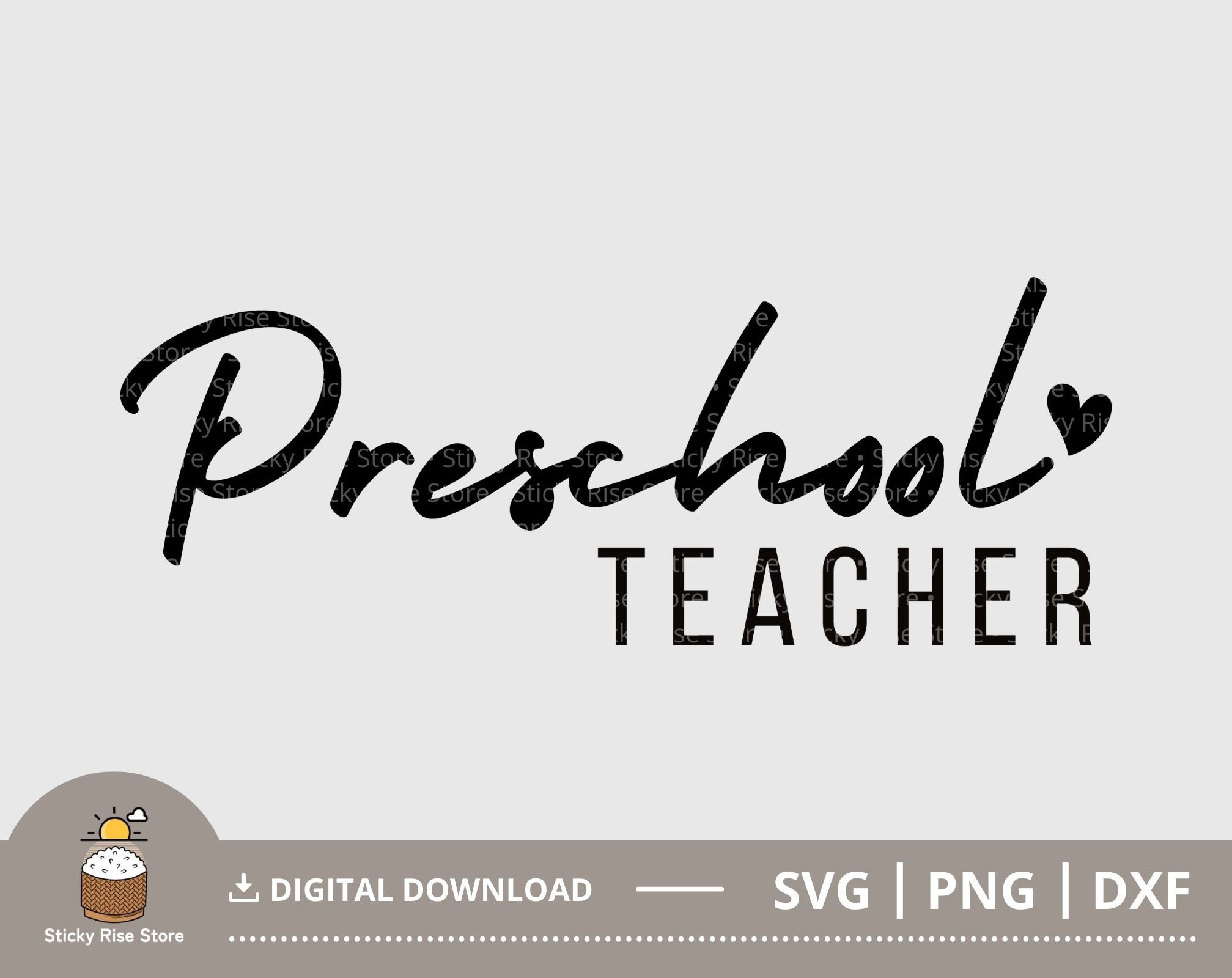 Preschool Teacher SVG, Preschool Squad Shirt Svg, Pre-k Svg, Preschool ...