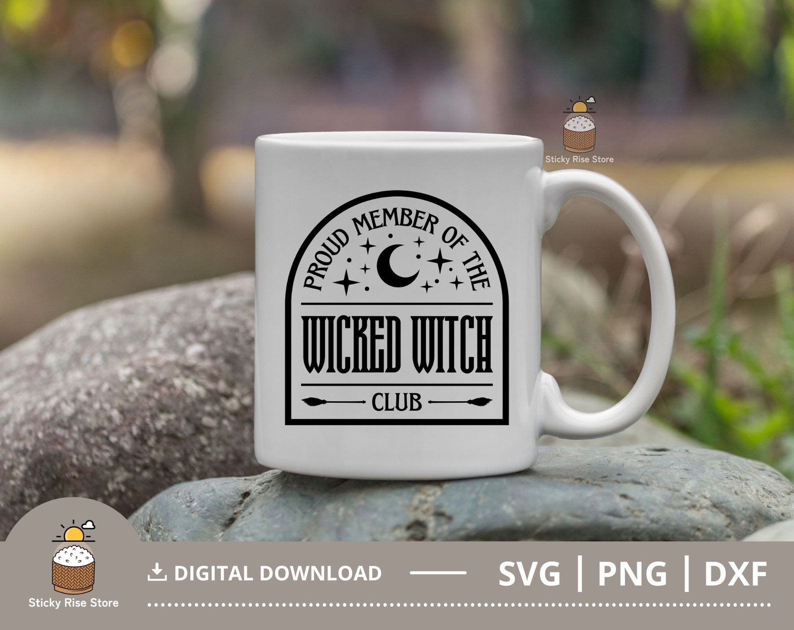Proud Member Witch Club Svg, Wicked Witch Svg, Bad Witch Svg, Halloween ...