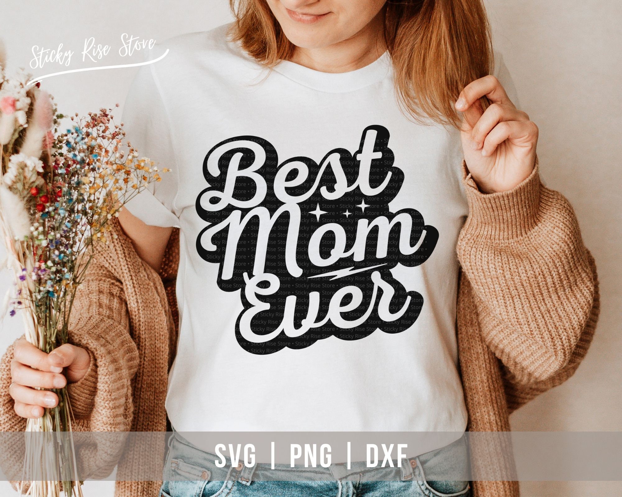 Best Mom Ever SVG PNG Mom Life Svg Mama Sublimation Mothers - Etsy