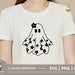 Daisy Ghost Svg Png Dxf, Cute Halloween Ghost SVG, Halloween Shirt ...
