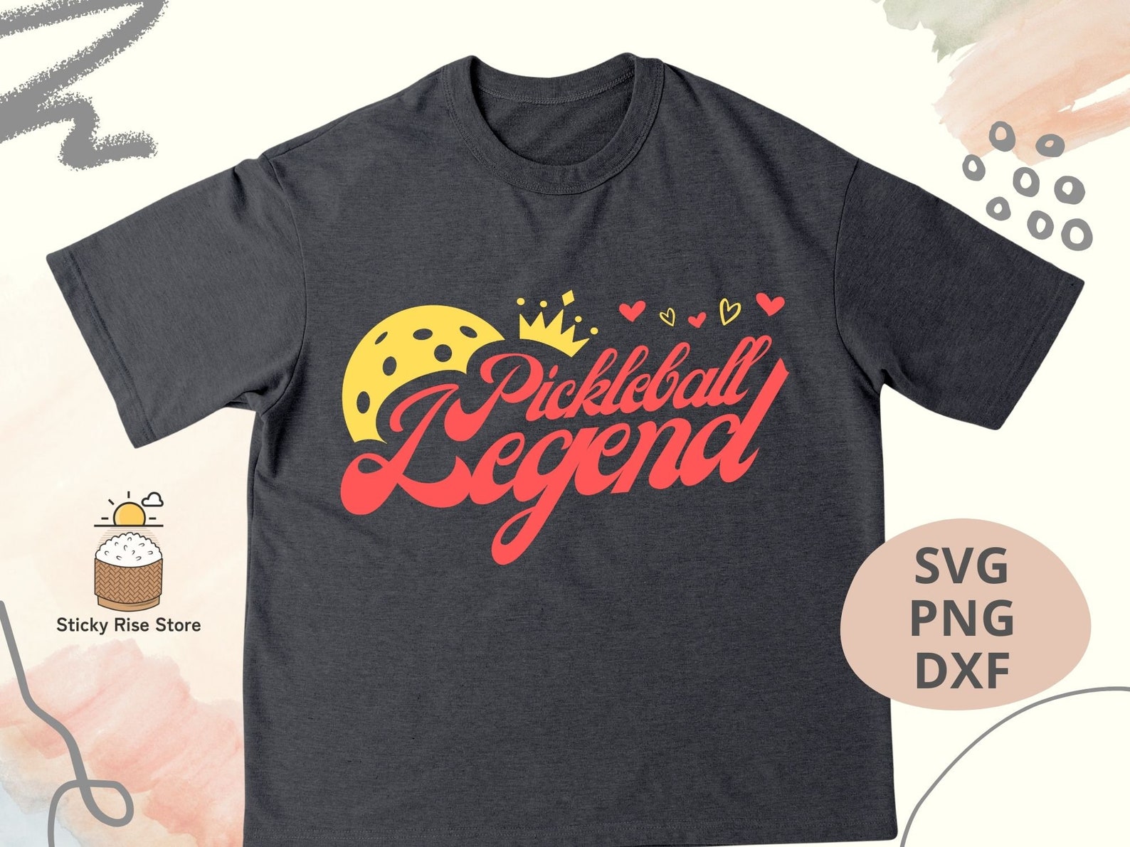 Pickleball Legend Svg, Funny Pickleball Png, Pickleball Svg, Digital ...