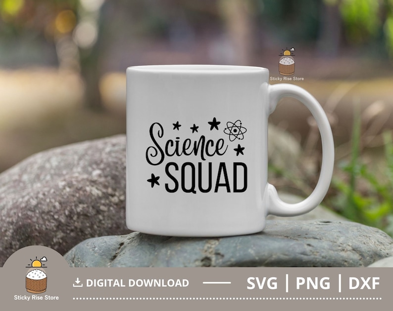 Science Squad SVG PNG Science Teacher Svg Science Teacher | Etsy