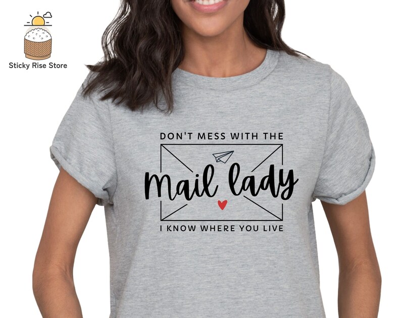 Don't Mess With the Mail Lady Svg Funny Women Mail - Etsy