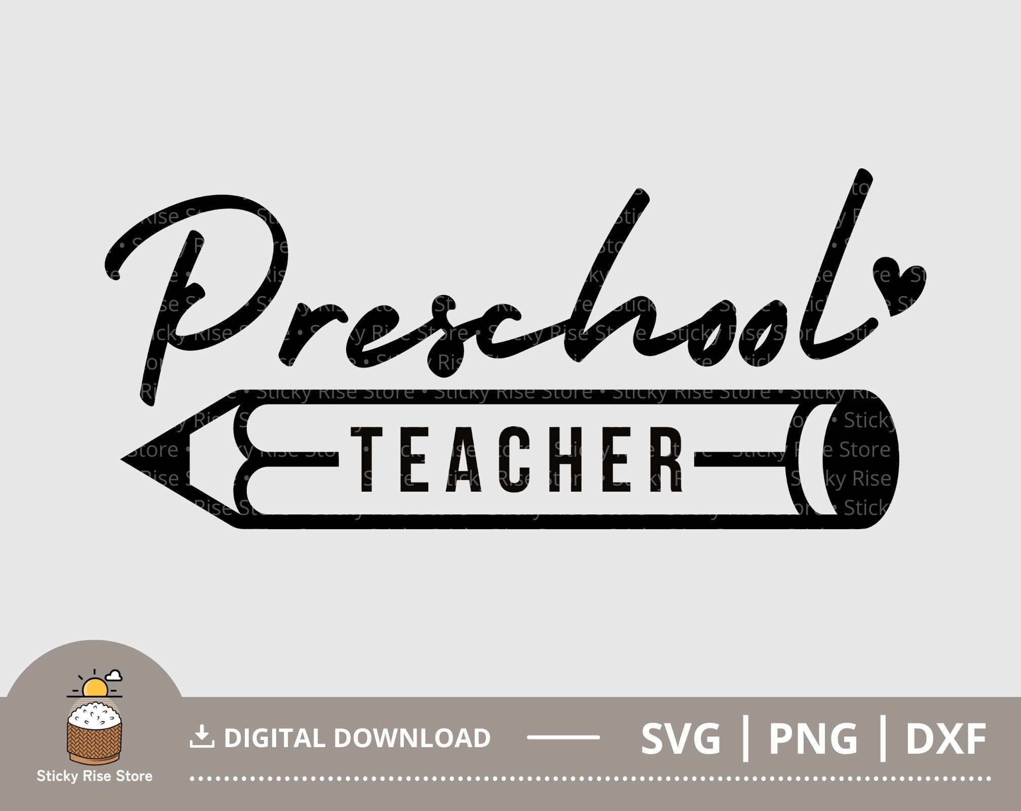 Preschool Teacher SVG, Preschool Squad Shirt Svg, Pre-k Svg, Preschool ...