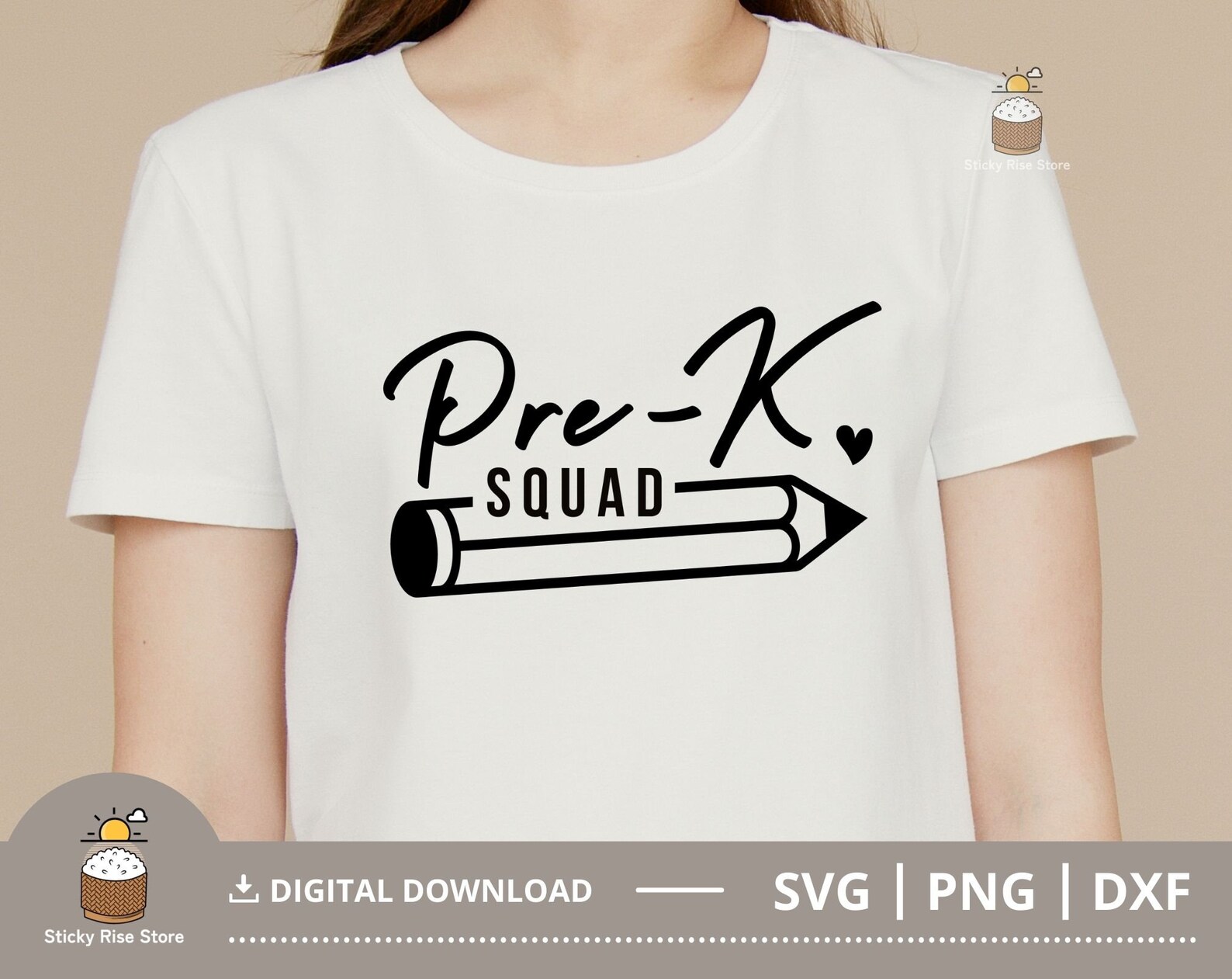 Pre-k Squad SVG Pre K Teacher Shirt Svg Pencil Design - Etsy