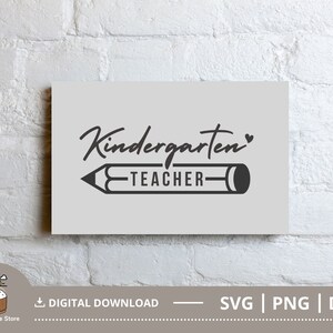 Kindergarten Teacher SVG, Kindergarten Squad Shirt Svg, Kindergarten ...