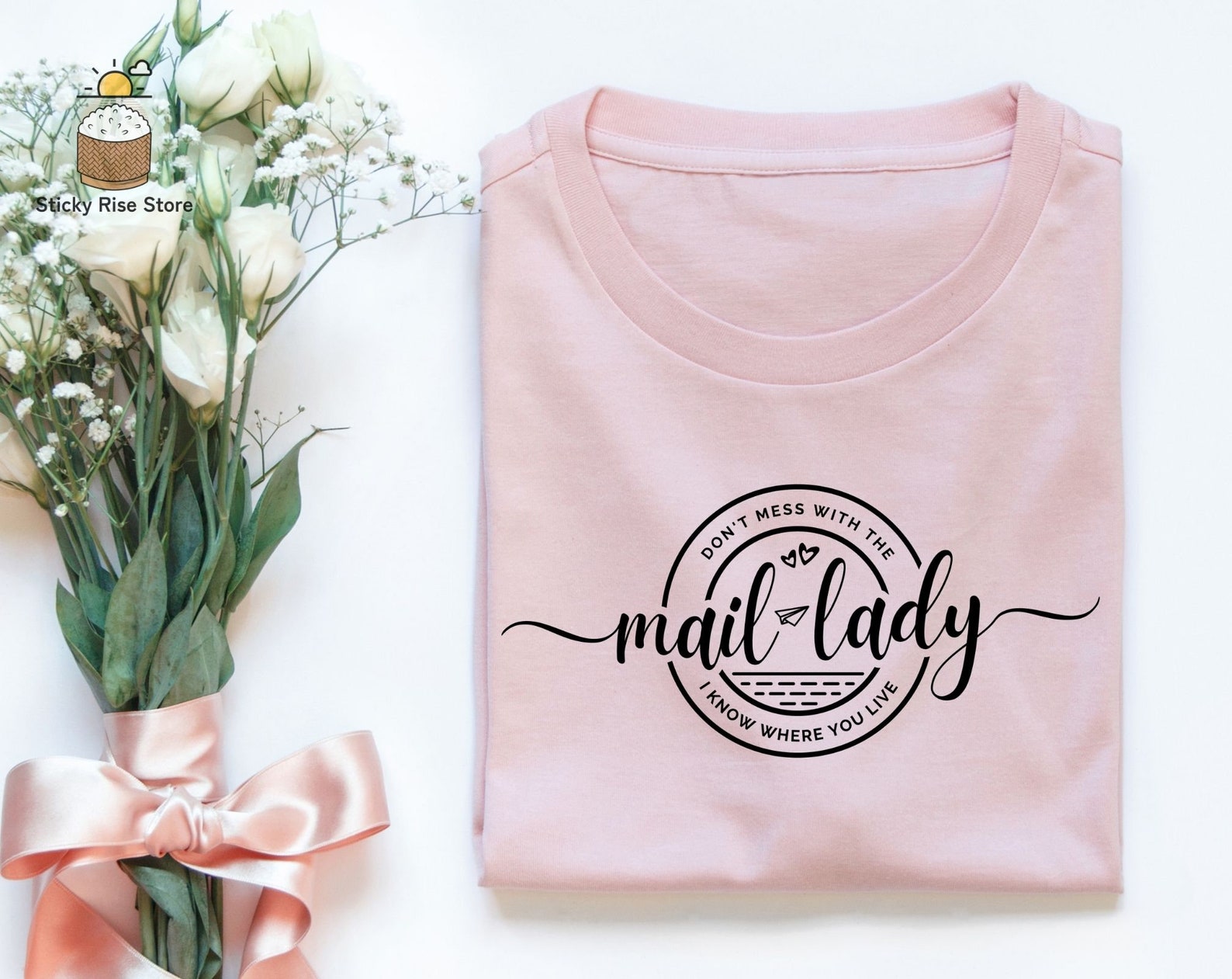 Don't Mess With the Mail Lady Svg, Funny Women Mail Carrier Svg, Postal ...