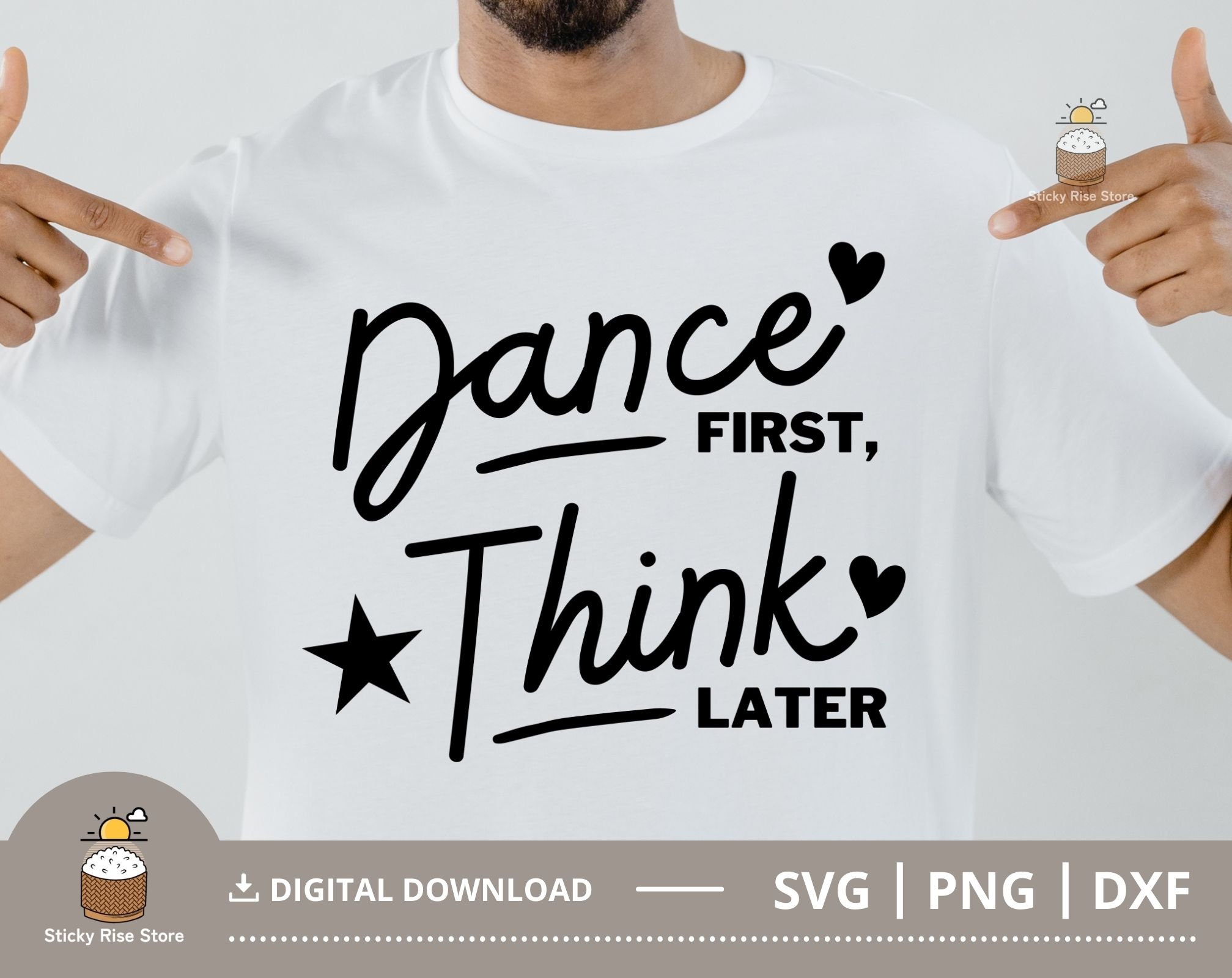 Dance First Think Later Svg Png Dance Mom Svg Dance Mama - Etsy