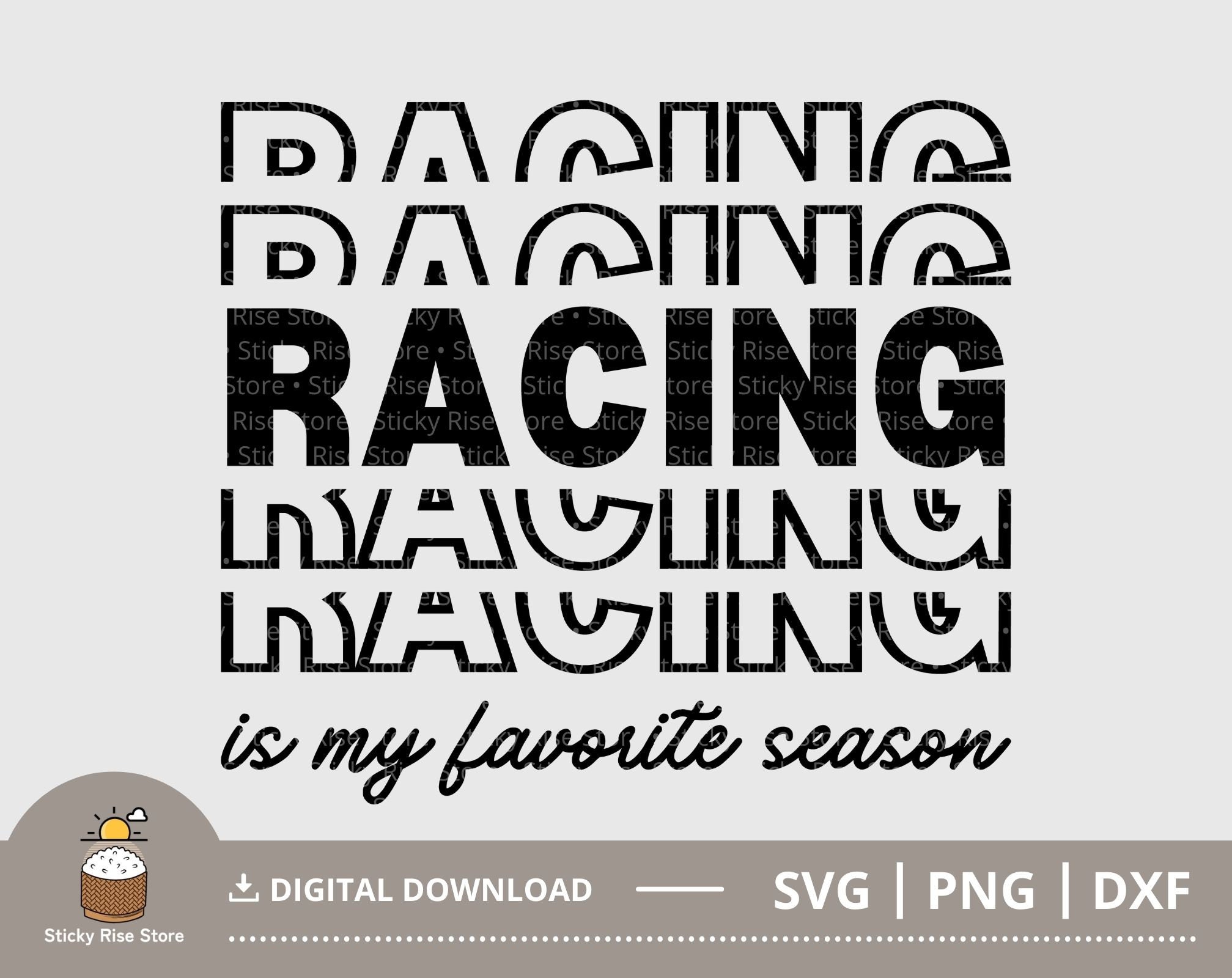 Racing is My Favorite Season Svg, Racing Svg, Racing Mom Svg, Racing ...