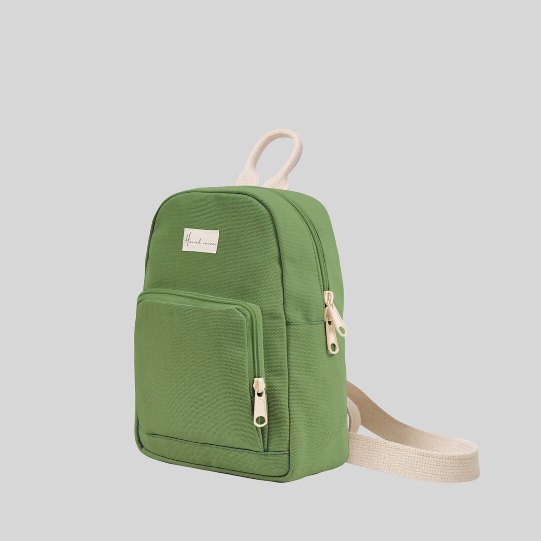 Vanie Canvas Backpack, Mini Backpack for Women, Teens Gift, Birthday ...