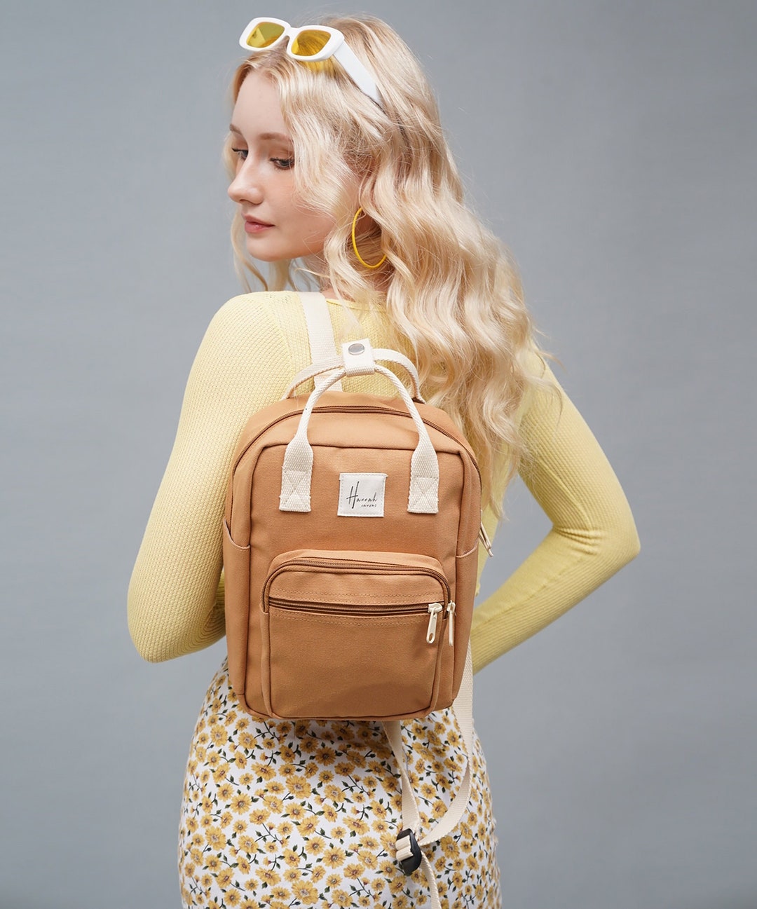 Aki MINI Canvas Backpack, Backpack for Women, Teens Gift, Birthday Gift ...