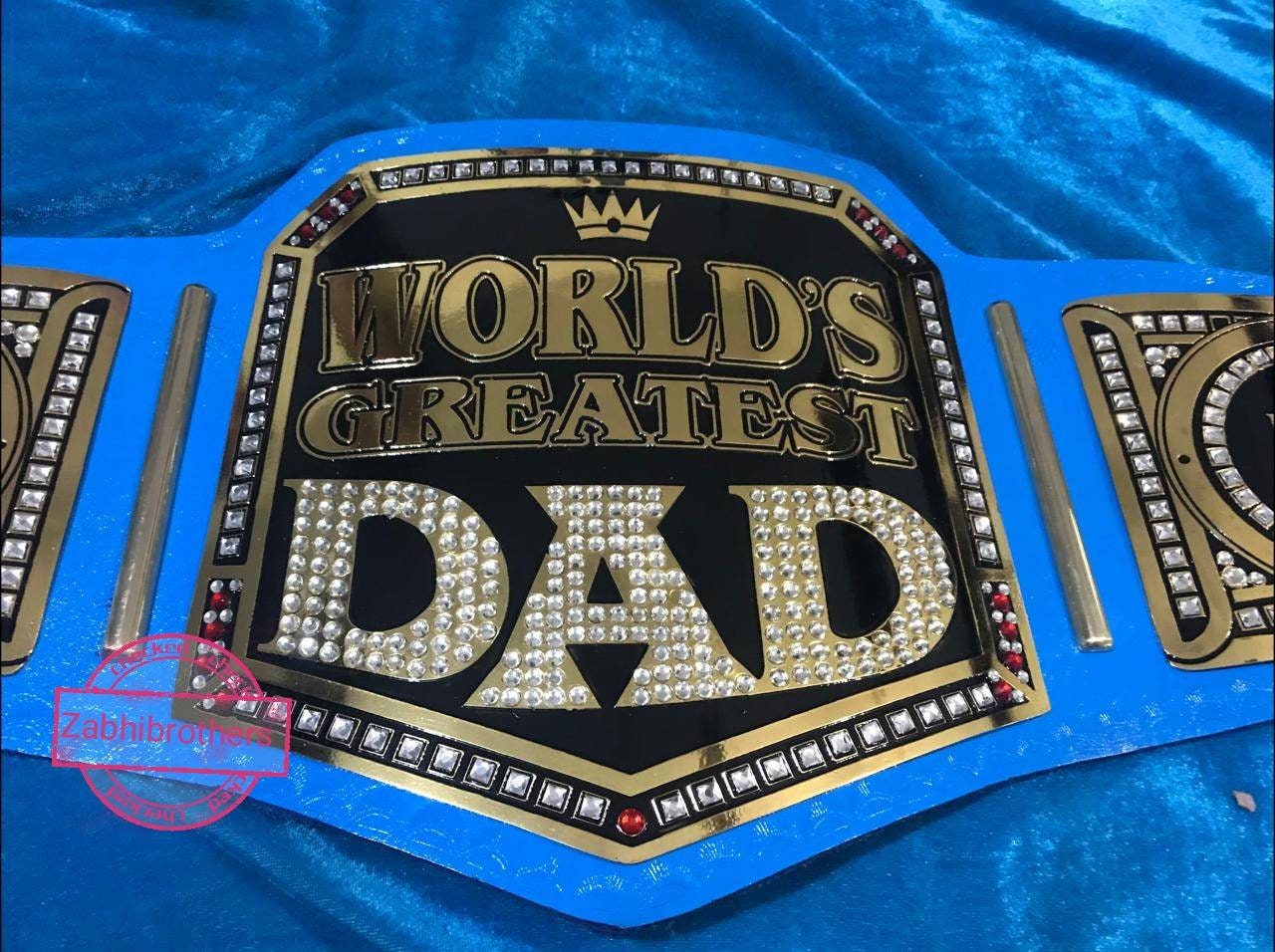 World Greatest DAD Replica Championship Belt - Etsy